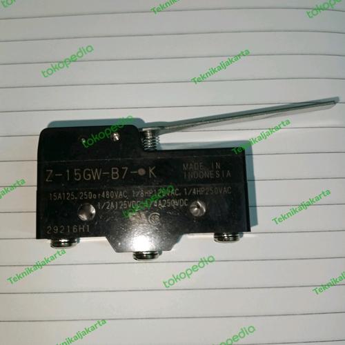 Jual Micro Switch Limit Switch Omron Z-15GW-B7-K - Jakarta Barat - Teknikaljakarta | Tokopedia