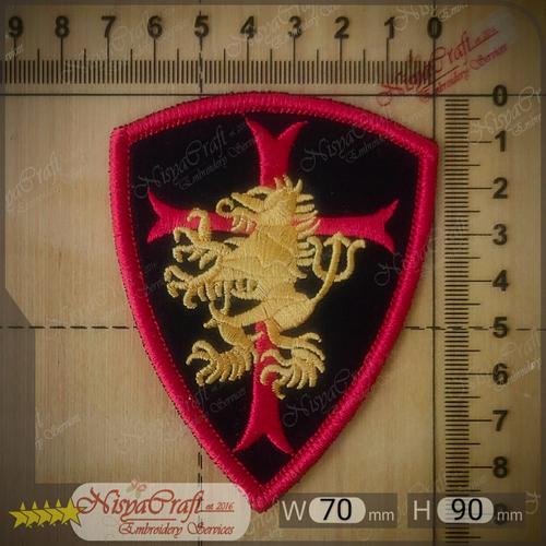 Jual NCEP0102-0522- US NAVY Lion Cross Crusader | NAVY SEAL TEAM 6 | Patch - 01-Default - Kab ...