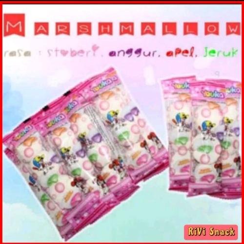 Jual marsmelow youka bulat/permen marsmelow yupi - 10pcs - Kota Depok ...