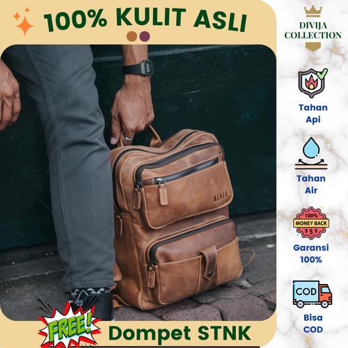 Jual Tas Ransel Kulit Sapi Asli Crazy Horse Vintage Leather Japan ...