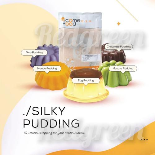 Jual Silky MATCHA Pudding Powder Come Food Brand Import Taiwan. Powder ...