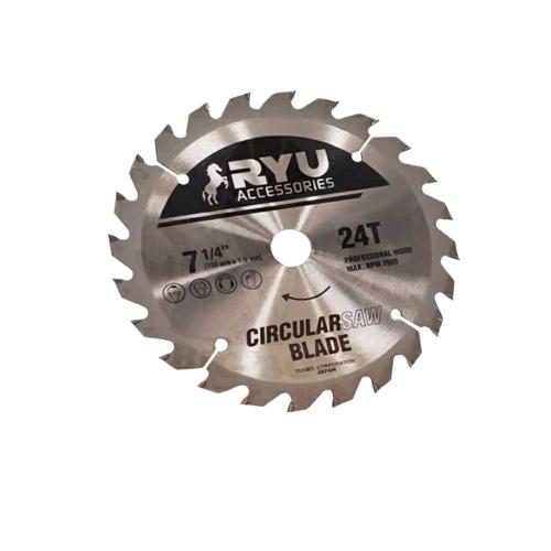 Jual RYU CIRCULAR SAW BLADE 7 INCH X 24 T MATA GERGAJI PISAU POTONG ...