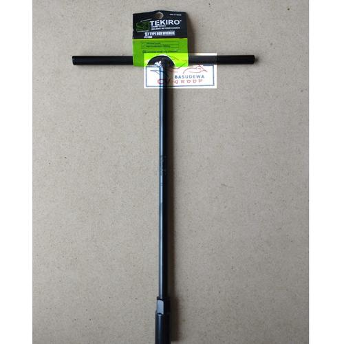 Jual TEKIRO KUNCI SHOCK T HITAM 12MM / TEKIRO T-TYPE BOX WRENCH 12 MM ...