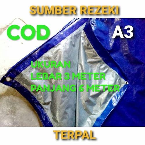Jual terpal tenda A3 3x6 / terpal tenda plastik / terpal tenda murah ...