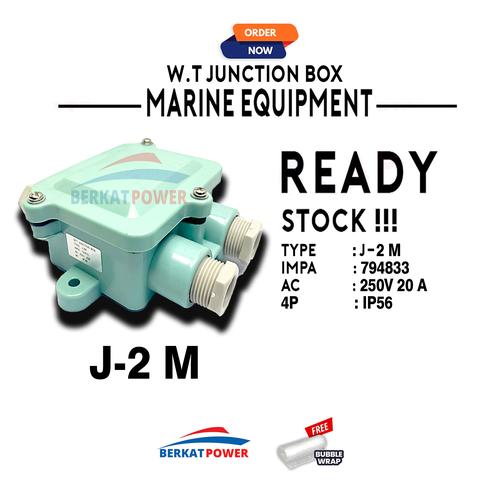 Jual JUNCTION BOX WATERTIGHT TYPE F8821 250V 20A |Marine Joint Box 4 ...