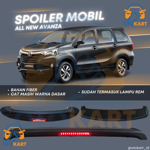 Jual SPOILER MOBIL ALL NEW AVANZA DENGAN LAMPU REM / SPOILER MOBIL ...