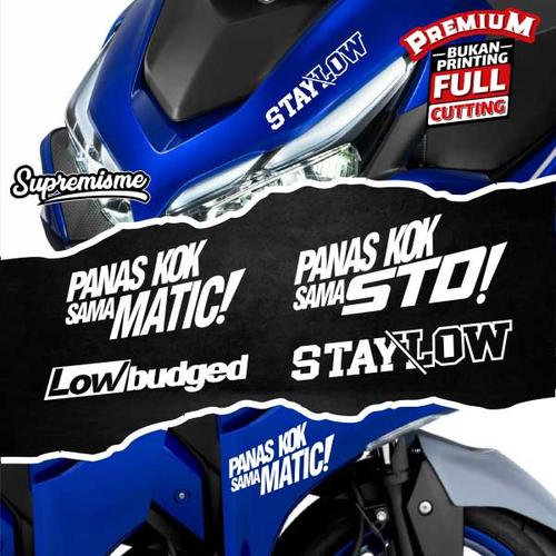 Jual Stiker Panik kok Sama Matic / Sticker Panik kok Sama Standar ...