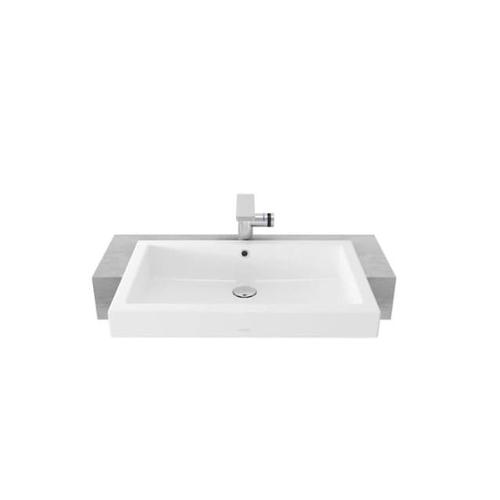 Jual Wastafel TOTO LW 646 J White SEMI TANAM [KRAN DINGIN SAJA ...