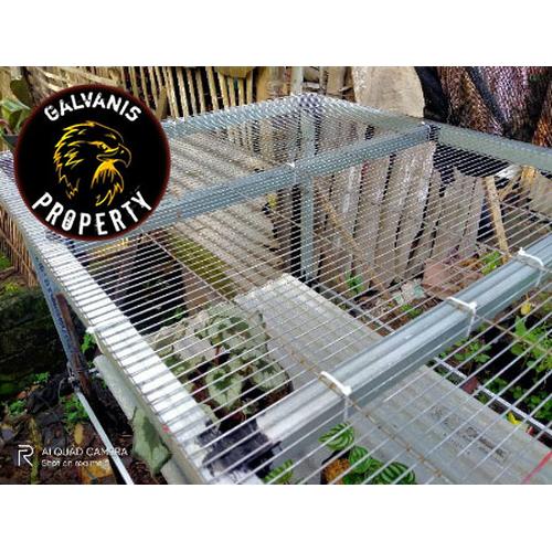 Jual ram galvanis/sekat kandang/pagar ram galvanis P100 L50cm jarak 1,3 ...