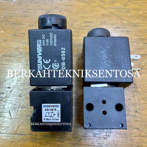 Jual SOLENOID VALVE UNIVER-AB-0878-24VDC (DB-0502) - Jakarta Barat - BTS Pneumatic Hydraulic ...