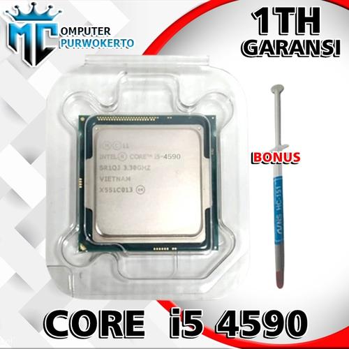 Jual Processor Intel LGA 1150 Core I5 4590 3.30 Ghz - i5 4590 - Kab ...