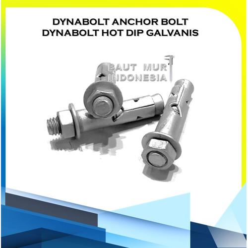 Jual DYNABOLT ANCHOR BOLT HOT DIP GALVANIS HDG - 16X90 - Kab. Bekasi ...