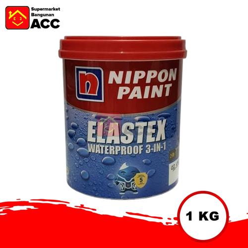 Jual Nippon Elastex Waterproof 3-in-1 | Cat Pelapis Anti Bocor 1kg - 02 ...