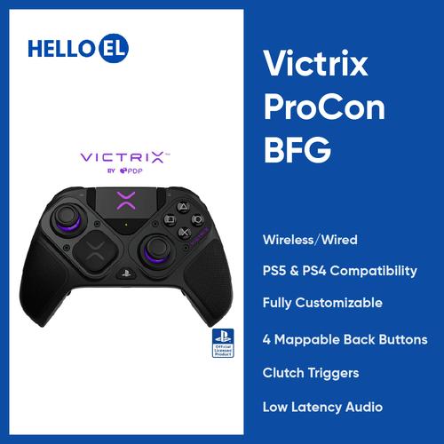 Jual Victrix ProCon BFG PS5 PS4 Professional Wired Wireless Controller ...