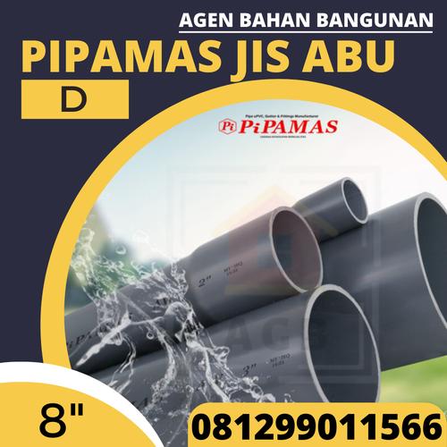 Jual Pipa Pvc Pipamas PVC Jis Warna Abu 8 Inch / Pipamas Abu D 8 ...