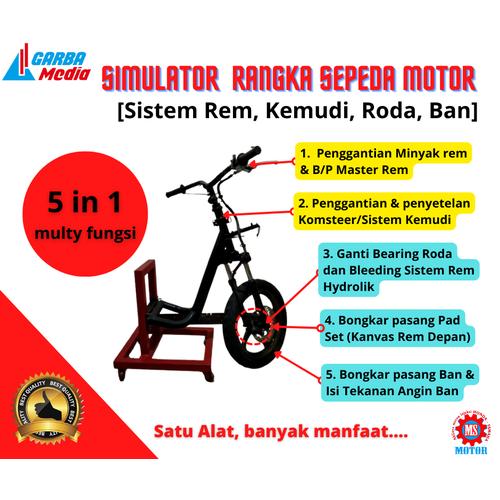 Jual Alat Peraga Simulator Pembelajaran Rangka Rem Suspensi Sepeda ...