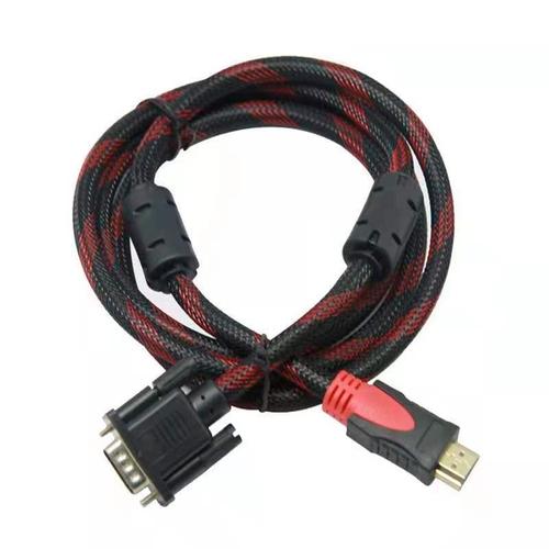 Jual kabel hdmi ke vga cable hdmi to vga panjang 1,5 meter - 3 meter ...