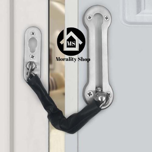 Jual Grendel Rantai Pintu Stainles Kunci Rantai 45S Door Chain Safety ...