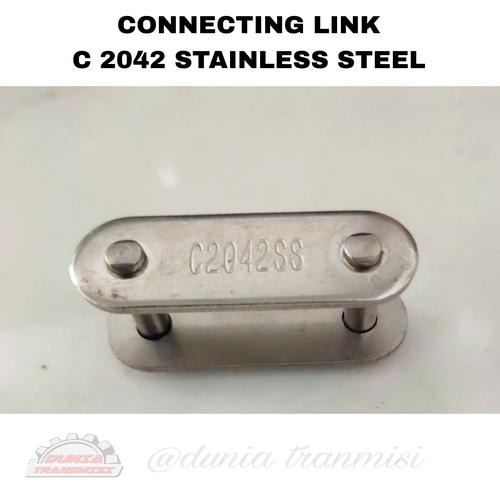 Jual Sambungan Rantai C 2042 STAINLESS C2042 Connecting Link C2042 SS ...