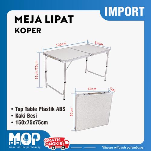 Jual Meja Lipat Plastik Meja Lipat Meja Folding Desk Koper - Kota ...