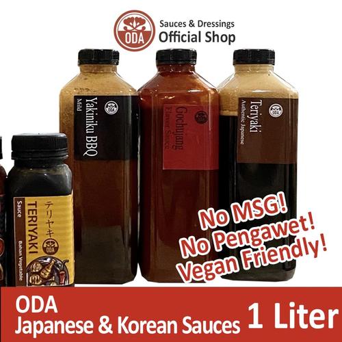 Jual All ODA Sauces - Botol 1 Liter / Yakiniku, Teriyaki, Gochujang ...
