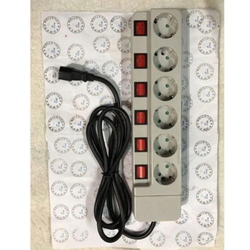 Jual Extension kabel UPS kepala socket IEC 320 Converter C14-4 lubng ...