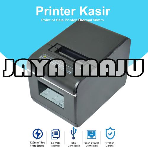 Jual PRINTER POS KASIR THERMAL IWARE C58AC | C-58AC AUTO CUTTER PORT ...