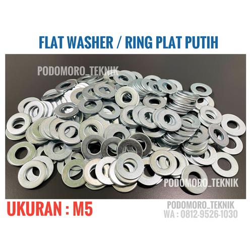 Jual Ring Plat Putih M5 Washer Plat Galvanis M5 - Kab. Bekasi ...