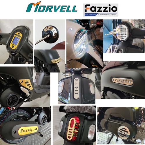 Promo yamaha fazzio paket cover garnish tutup radiator antigores fazio ...