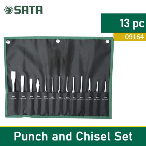 Promo 13 Pcs Pahat - Punch and Chisel Set 09164 SATA Tools Cicil 0% 3x ...