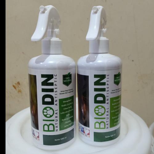 Jual Biodin Spray 500 ML Natural Pet Antiseptic - Kota Bogor ...