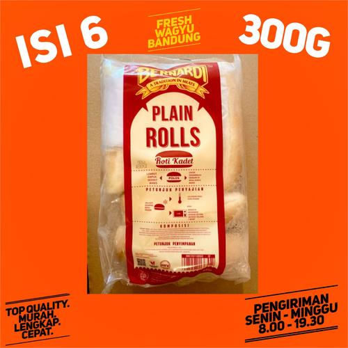 Jual BERNARDI ROTI HOTDOG POLOS PLAIN ROLLS ISI 6 Premium Bread Hot Dog ...