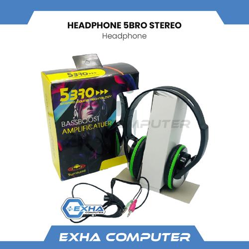 Jual Headphone Stereo Sound Technology 5BRO HK + MIC - Kab. Klaten ...