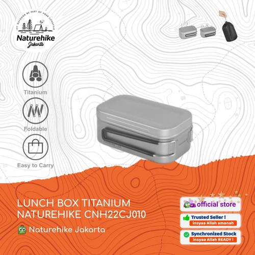 Promo LUNCH BOX NESTING / POT / PANCI CAMPING TITANIUM NATUREHIKE ...