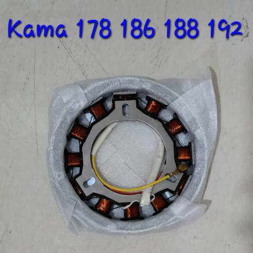 Jual Spull Magnet Rotor Stator Flywheel Spool Charge Genset Kama 186 ...