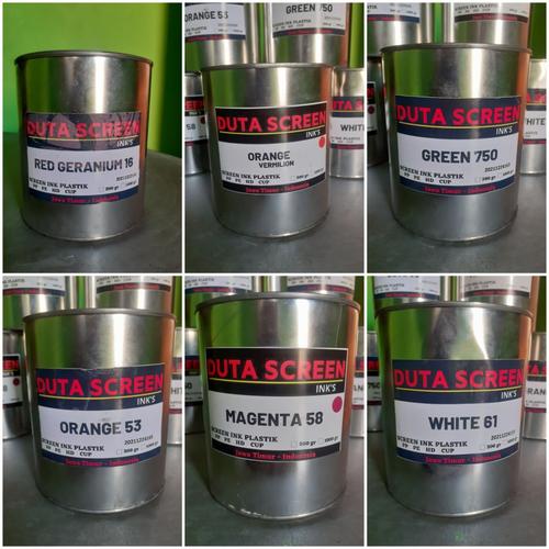 Jual tinta duta screen khusus sablon plastik / tinta sablon cup plastik ...