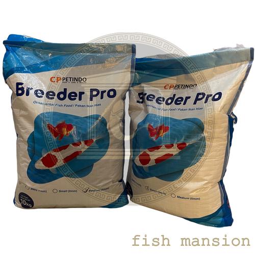 Jual BREEDER PRO ornamental fish pelet 10kg small medium pakan ikan ...