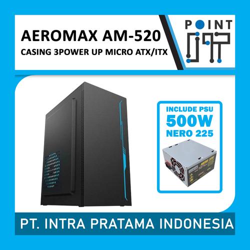 Jual Casing PC Office 3Power Up Aeromax AM-520 PSU Nero 225 Micro ATX / ITX - Jakarta Pusat ...