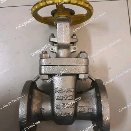 Jual Gate valve Kitz SS316 Ansi 150 ukuran 1 1/2"(inch) Gate valve CF8M ...