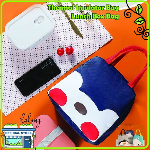 Promo Tas termal besar Tas kotak makan Tas bekal anak sekolah bekal ...