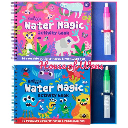 Jual SMIGGLE WATER MAGIC ACTIVITY BOOK ORIGINAL - BUKU EDUKASI ANAK ...
