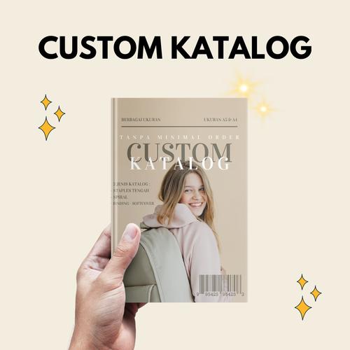 Jual Custom Cetak Buku Album Katalog Majalah Produk A5 / A4 Custom - A5 ...