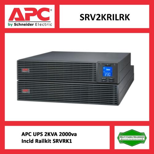 Jual ups apc SRV2KRI 2.2kva SRV2200 SRV2KRILRK 2200va Include Rail Kit ...
