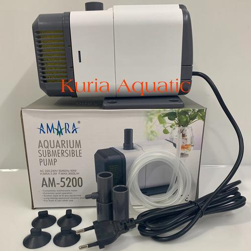 Jual AMARA AM 5200 Water Pump Pompa Air Celup Aquarium Kolam Ikan ...