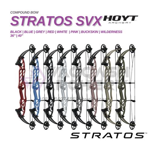 Jual HOYT STRATOS SVX Compound Bow Set - Pink Champagne, 40" - Kota ...