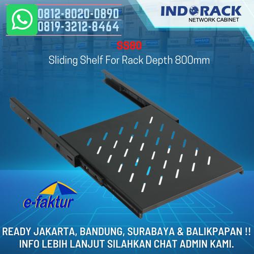 Jual INDORACK SLIDING SHELF FOR RACK SS80-DEPTH 800MM TATAKAN RACK ...