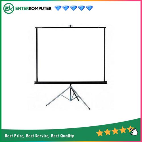 Jual Alpha Tripod Screen Projector 70" x 70" - Jakarta Pusat - Enter ...