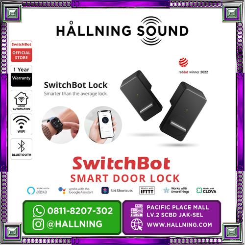Jual SWITCHBOT SMART DOOR LOCK - SMARTER THAN AVERAGE LOCK REDDOT ...