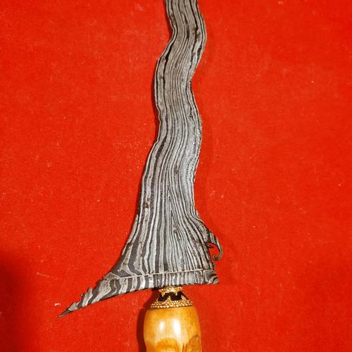 Jual Keris Carita Bungkem Luk 11 Pamor Junjung Derajat Garap Alusan ...