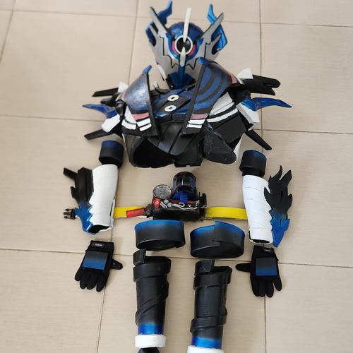 Jual Costume Cosplay Kamen Rider Cross-Z Evol KR Build Final form - Kab ...